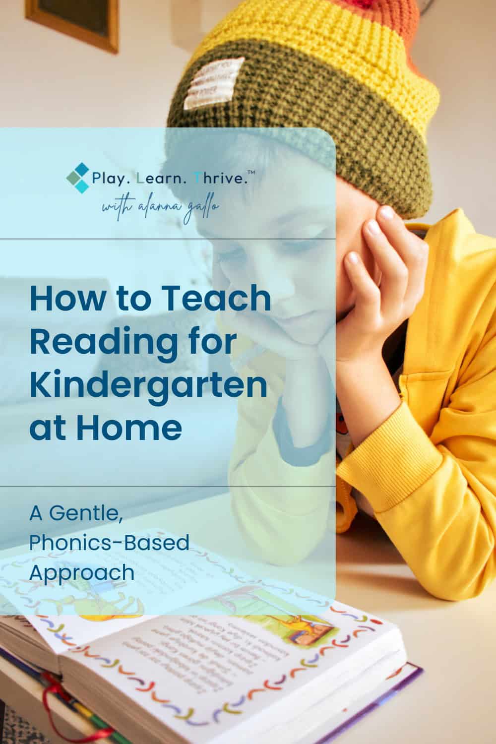 How to Teach Reading for Kindergarten at Home: A Gentle, Phonics-Based ...