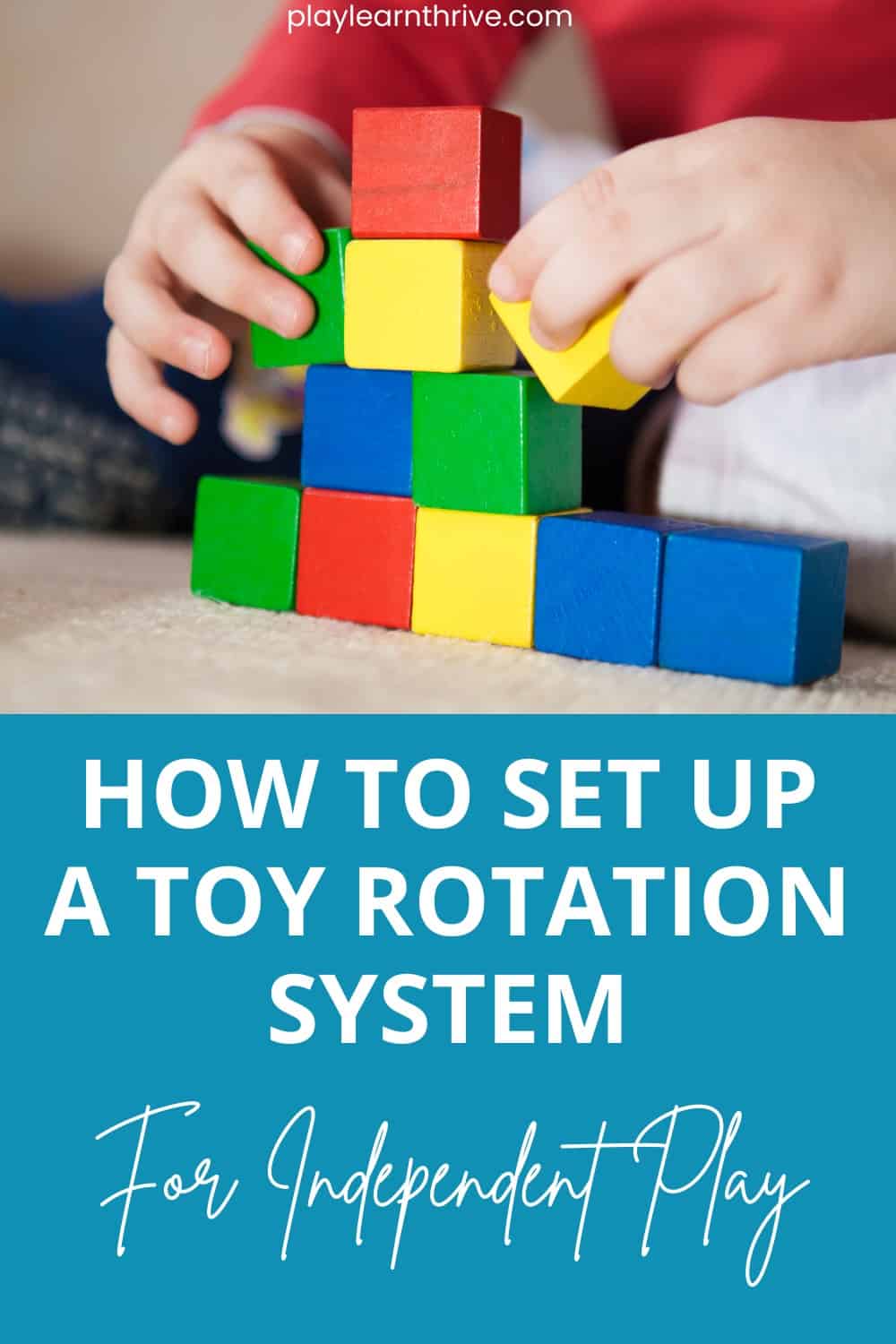 How to Set Up a Toy Rotation System + Declutter