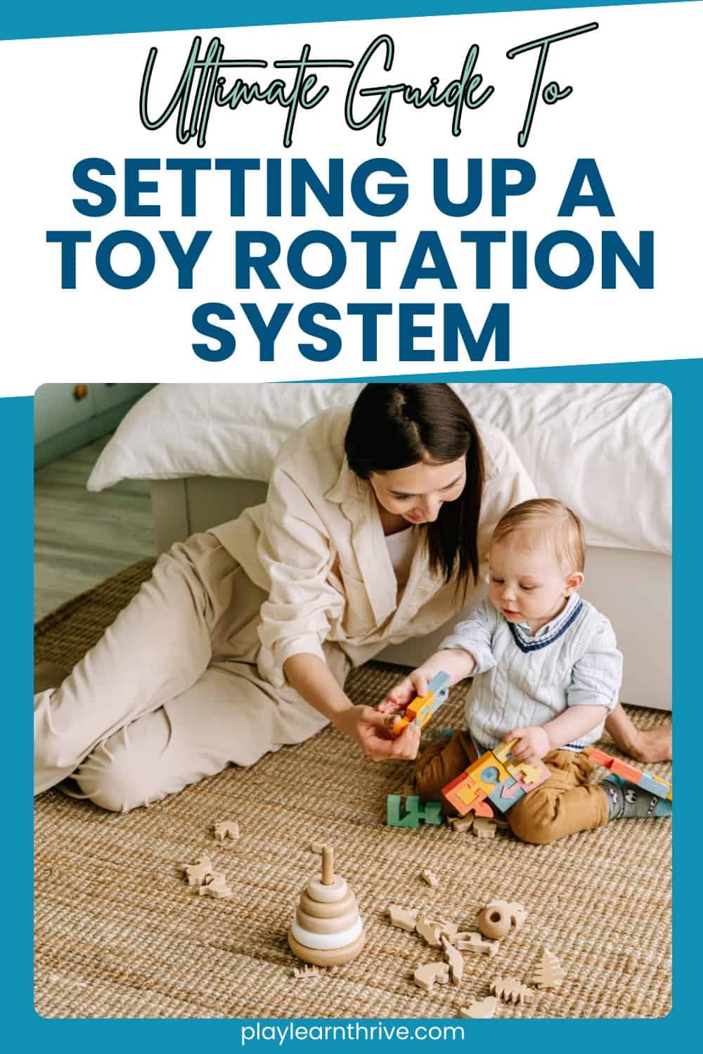 How to Set Up a Toy Rotation System + Declutter